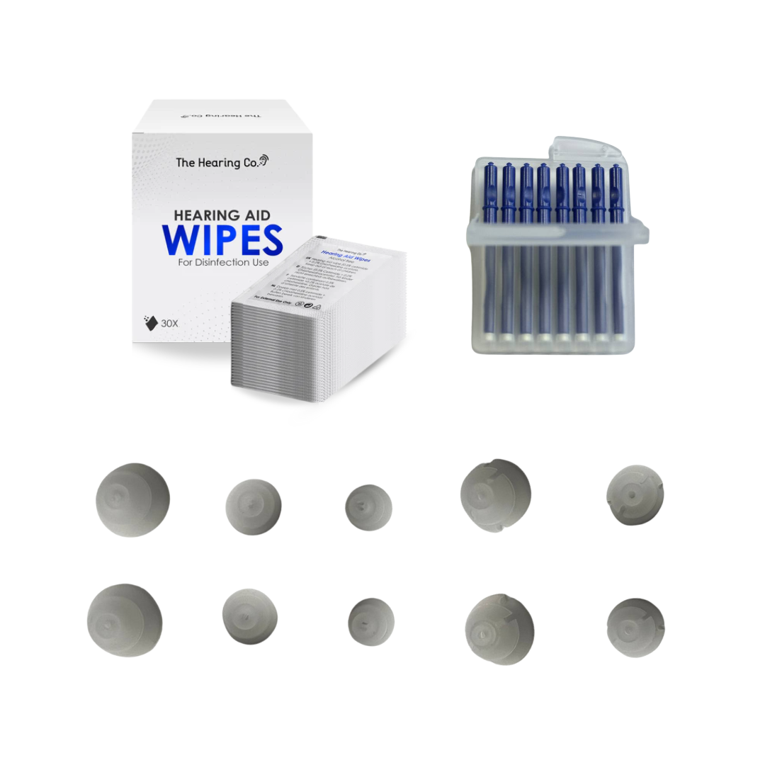 Clario Pro Care Kit (1 Year Supply) – The Hearing Co.